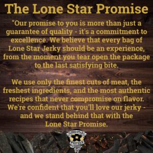 Lone Star Original Flavored Beef Jerky - 1 Pound Resealable Bag - Hickory Smoked Handcrafted Flavor - High Protein Healthy Meat Snack