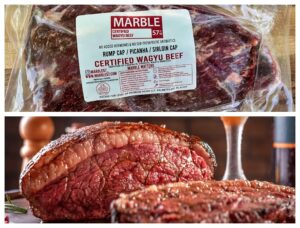 marble 57° wagyu beef (whole picanha)