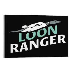 bird watching loon ranger interior art wall picture canvas art poster and wall art picture print modern family bedroom decor posters 12x18inch(30x45cm)29.0