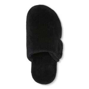 VIONIC Women's Gemma Mule Slipper, Black, 9 M