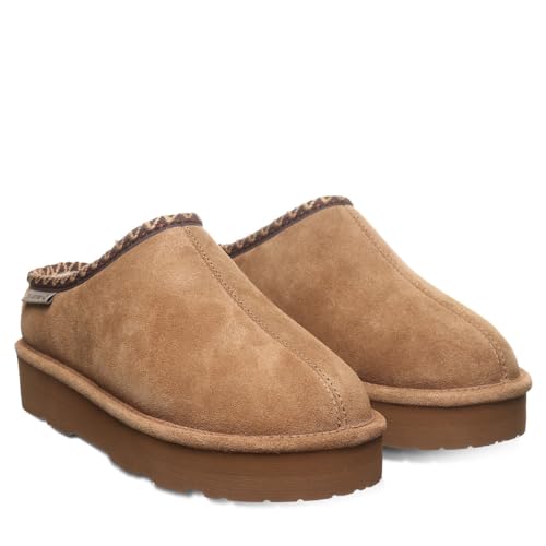 BEARPAW Women's Martis Hickory Size 10 | Women's Slipper | Women's Shoe | Comfortable & Lightweight