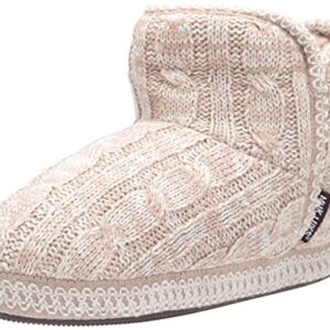 MUK LUKS Women's Leigh Slipper, Fairy Dust/Ivor, Medium