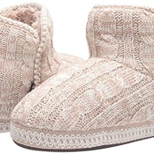 MUK LUKS Women's Leigh Slipper, Fairy Dust/Ivor, Medium