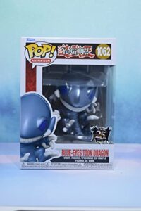 funko pop animation: yu-gi-oh - blue eyes toon dragon (mettalic),multicolor,57648