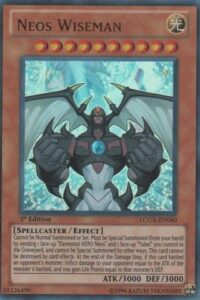 yu-gi-oh! - neos wiseman (lcgx-en040) - legendary collection 2 - unlimited edition - ultra rare