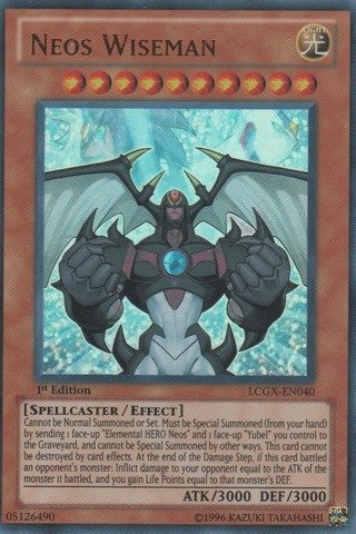 Yu-Gi-Oh! - Neos Wiseman (LCGX-EN040) - Legendary Collection 2 - Unlimited Edition - Ultra Rare