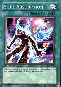 yu-gi-oh! - soul absorption (ioc-046) - invasion of chaos - unlimited edition - common