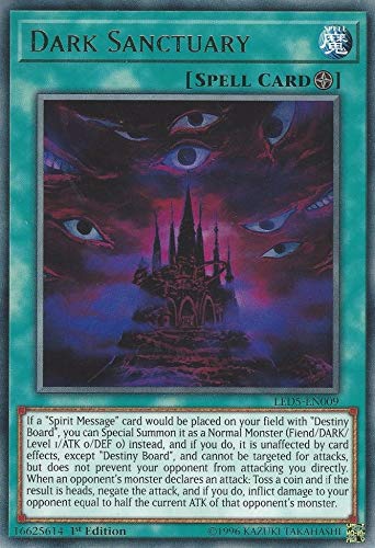 Yu-Gi-Oh! - Dark Sanctuary - LED5-EN009 - Rare - 1st Edition - Legendary Duelists: Immortal Destiny