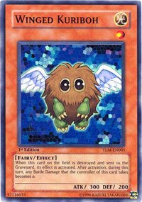 yu-gi-oh! - winged kuriboh (tlm-en005) - the lost millennium - unlimited edition - super rare