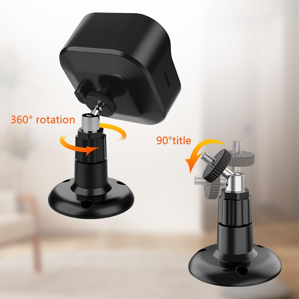 All-New Blink Camera Wall Mount for Blink Outdoor(4th & 3rd Gen) Camera,Weatherproof Protective Housing and 360 Degree Adjustable Mount for Blink Camera System (Black)