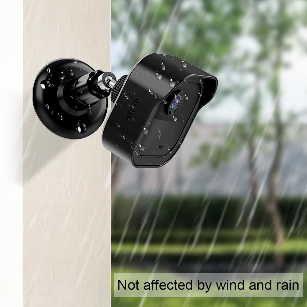 All-New Blink Camera Wall Mount for Blink Outdoor(4th & 3rd Gen) Camera,Weatherproof Protective Housing and 360 Degree Adjustable Mount for Blink Camera System (Black)