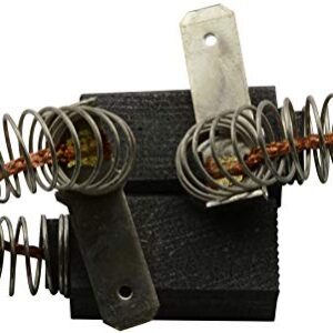 Buildalot Specialty Carbon Brushes 0334_AEG_EH822 for AEG Planer EH822 - With Spring, Cable and Connector