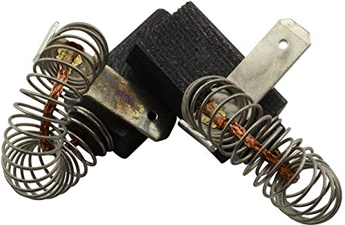 Buildalot Specialty Carbon Brushes 0334_AEG_EH822 for AEG Planer EH822 - With Spring, Cable and Connector