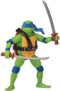 teenage mutant ninja turtles: mutant mayhem 4.5” leonardo basic action figure by playmates toys