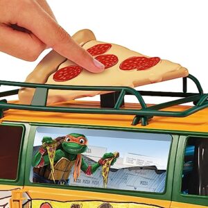 Teenage Mutant Ninja Turtles: Mutant Mayhem Pizza Fire Delivery Van by Playmates Toys