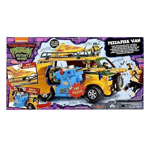 Teenage Mutant Ninja Turtles: Mutant Mayhem Pizza Fire Delivery Van by Playmates Toys