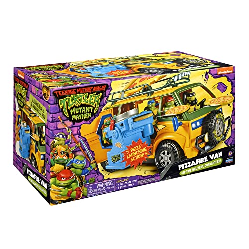 Teenage Mutant Ninja Turtles: Mutant Mayhem Pizza Fire Delivery Van by Playmates Toys