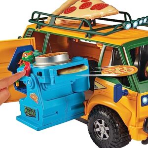 Teenage Mutant Ninja Turtles: Mutant Mayhem Pizza Fire Delivery Van by Playmates Toys