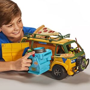 Teenage Mutant Ninja Turtles: Mutant Mayhem Pizza Fire Delivery Van by Playmates Toys