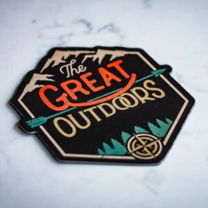 Ninga Manitoba The Great Outdoors Design 4-Inch Fridge Magnet