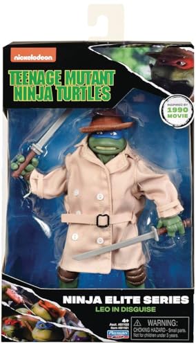 Teenage Mutant Ninja Turtles: Ninja Elite 6" Leonardo in Disguise Figure by Playmates Toys