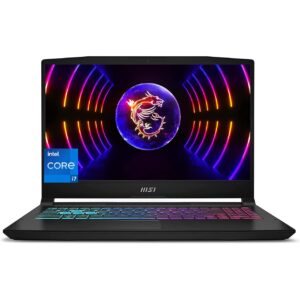 msi katana 15 gaming laptop, 15.6" fhd ips 144hz, 13th gen intel 10-core i7-13620h, rtx 4070, 64gb ddr5, 2tb pcie ssd, tb 4, usb-c, wifi 6, cooler boost 5, rgb backlit, win 11 pro