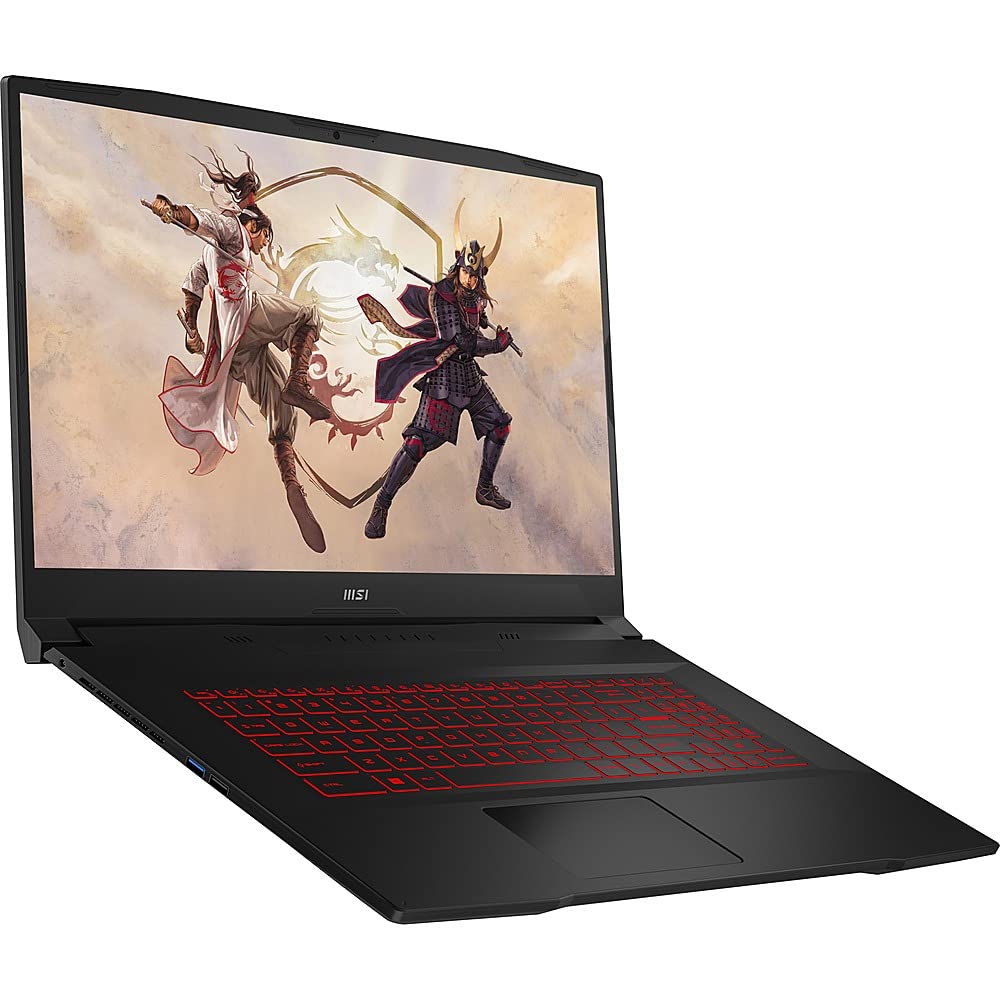 MSI 2023 GF76 Katana 17.3" FHD IPS 144Hz Gaming Laptop Intel 14-Core i7-12700H NVIDIA GeForce RTX 3060 6GB GDDR6 64GB DDR4 2TB NVMe SSD HDMI USB-C WIFI AX RJ-45 Backlit Windows 11 Pro w/RE USB