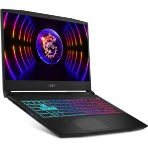 MSI Katana 15 B12VGK-082US Gaming & Entertainment Laptop (Intel i7-12650H 10-Core, 32GB DDR5 4800MHz RAM, 1TB PCIe SSD, GeForce RTX 4070, 15.6" 144Hz Win 11 Home) with Clutch GM08, Pad