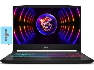 msi katana 15.6" 144hz fhd ips gaming laptop (intel i7-12650h 10-core 2.30ghz, 64gb ddr5, 1tb pcie ssd, geforce rtx 4070 8gb gddr6x, rgb backlit kyb, wifi 6, bt 5.2, win 11 home) w/dockztorm dock