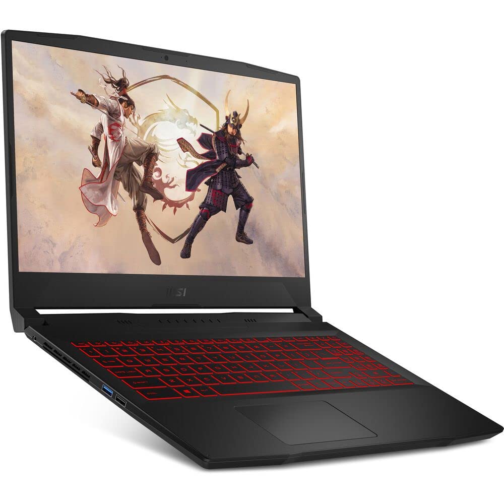 Latest MSI GF66 Katana Gaming Laptop | 15.6" FHD IPS 144Hz Display | Intel 14-Core i7-12700H | NVIDIA RTX 3060 6GB | 64GB DDR4 2TB SSD | WiFi 6 | USB-C | HDMI | RJ45 | Backlit KB | Windows 11 Pro