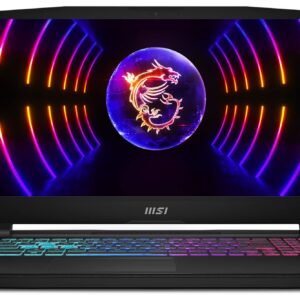 MSI Katana 15 B12VGK-082US Gaming & Entertainment Laptop (Intel i7-12650H 10-Core, 32GB DDR5 4800MHz RAM, 8TB PCIe SSD, GeForce RTX 4070, Win 11 Home) with MS 365 Personal, Dockztorm Hub