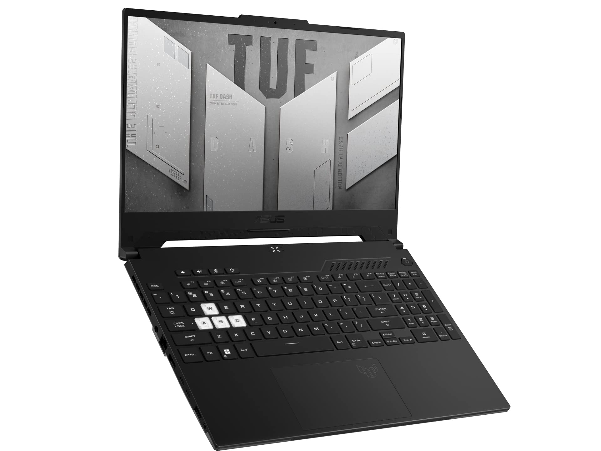 ASUS TUF F15 Gaming Laptop Dash 15.6" FHD 144Hz (Intel 12th Gen i7-12650H, 32GB DDR5 RAM, 1TB PCle SSD, Geforce RTX 3070 8GB) Thin Bezel, Thunderbolt 4, Backlit Keyboard, Win 11 Home, Off-Black