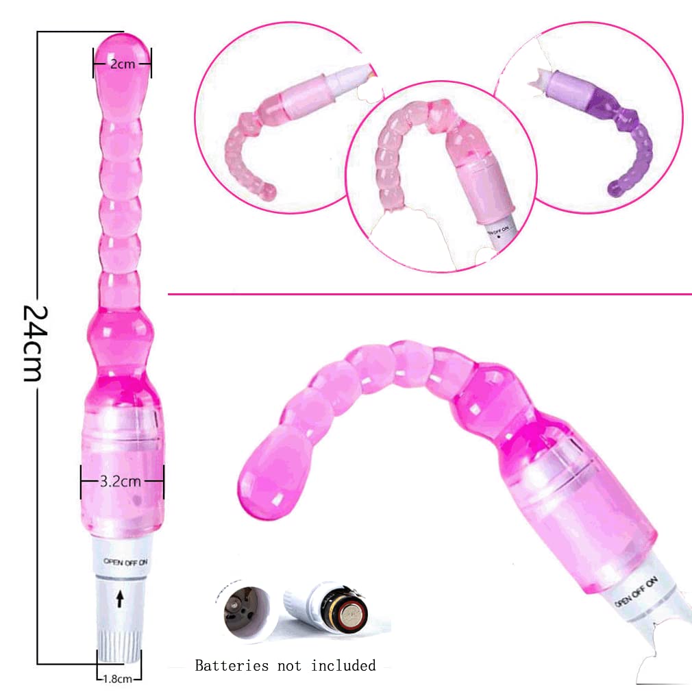 32Pcs SM Bondage Restraint Vibrator Silicone Anal Plug Dildo Sex Toys for Butt plug2