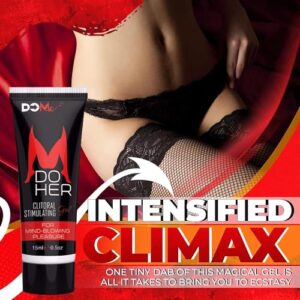 BLOWOUT! Do Me Premium Female Arousal Gel - DO HER - Clitoral Stimulating Gel for Intense, Mind Blowing Pleasure for Women - Essential Female Arousal Product for Bedroom Action (0.5oz)