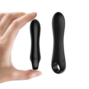 mini bullet vibrators adult sex toys for woman - nsban g spot dildo vibrator for female clitoral stimulation with 10 vibrating modes, clit clitoris stimulator for woman & couple sex pleasure(black)