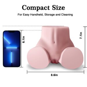 Sex Doll Male Sex Toys Pocket Pussy for Men - Mens Sex Toys for Men Male Masturbator Realistic Sex Dolls Torso Adult Toys Hands Free Stroker with Vagina Anal Sex But - Adult Toy Male Sex Toys