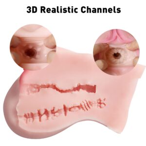 Sex Doll Male Sex Toys Pocket Pussy for Men - Mens Sex Toys for Men Male Masturbator Realistic Sex Dolls Torso Adult Toys Hands Free Stroker with Vagina Anal Sex But - Adult Toy Male Sex Toys