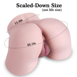 Sex Doll Male Sex Toys Pocket Pussy for Men - Mens Sex Toys for Men Male Masturbator Realistic Sex Dolls Torso Adult Toys Hands Free Stroker with Vagina Anal Sex But - Adult Toy Male Sex Toys