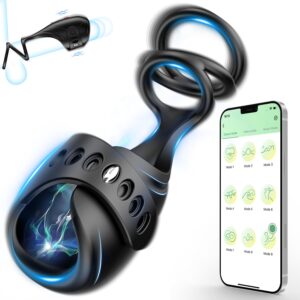 male sex toys for mens vibrators - penis vibrators male masturbators stroker toys with penis rings for men erection, app remote control couples vibrator adult sex toys & games for men masturbation