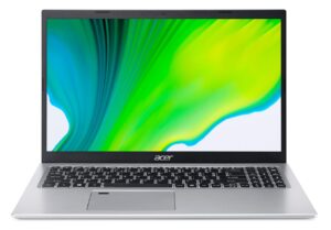 acer aspire 5 a515 2023-15.6" fhd intel iris xe graphics - intel core i5-1135g7 4 cores - 8gb ddr4 512gb nvme ssd - fingerprint reader wi-fi 6 bluetooth 5.1 - win10 pro tlg 32gb usb - pure silver