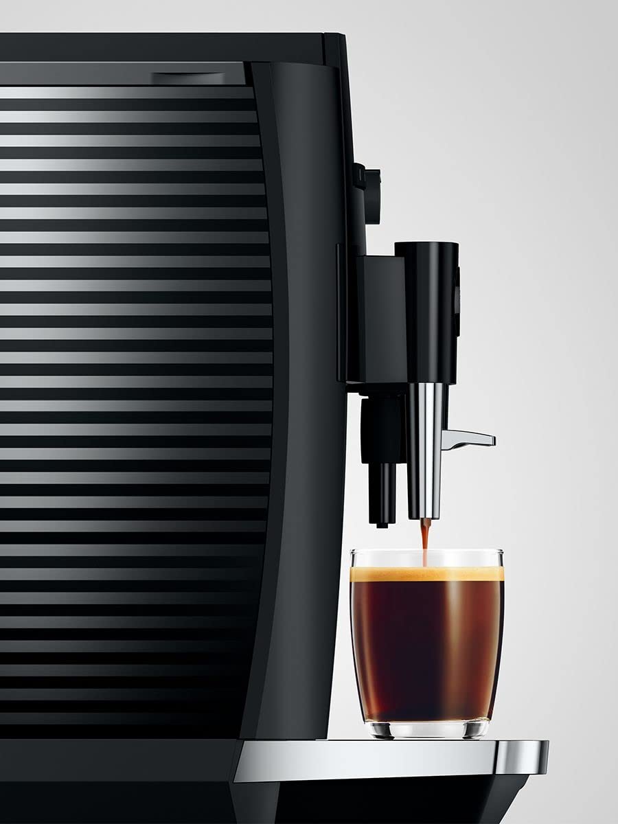 Jura E4 Automatic Coffee Machine (Piano Black)