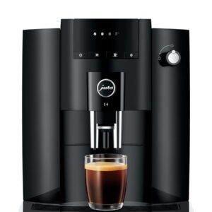 Jura E4 Automatic Coffee Machine (Piano Black)