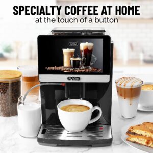 Zulay Magia Super Automatic Coffee Espresso Machine with Grinder, Easy To Use 7” Touch Screen and 1 Gallon Cold Brew Coffee Maker with EXTRA-THICK Glass Carafe & Stainless Steel Mesh Filter