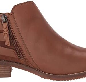 SoftWalk Women's Ankle Boots and Booties, Cognac, 8