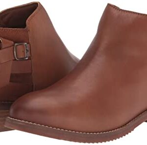 SoftWalk Women's Ankle Boots and Booties, Cognac, 8