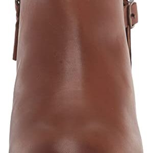 SoftWalk Women's Ankle Boots and Booties, Cognac, 8