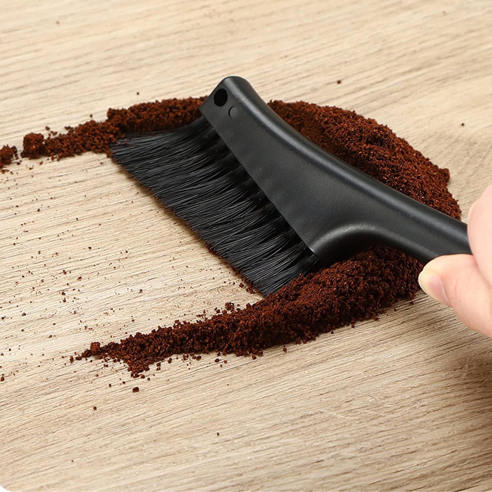 2pcs Coffee Espresso Machine Cleaning Brush, Dusting Espresso Coffee Grinder Coffee Accessories for Bean Grain Coffee Tool Home Kitchen