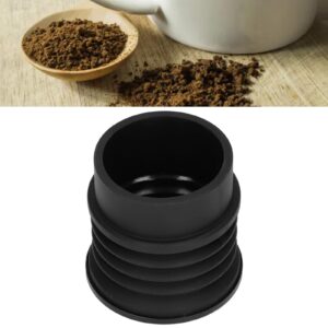 Junlucki Grinder Blowing Bean Bin, Silicone Coffee Grinder Blowing Tool Hand Pressure Powder Blowing Bean Bin Grinder Bean Funnel Universal Coffee Grinder Cleaning Tool for 52‑70MM Grinder