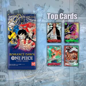 One Piece Booster Packs (5 Pack - One from each iteration) (OP-01, OP-02, OP-03, OP-04, OP-05) (Japanese) [MyCyberStash]