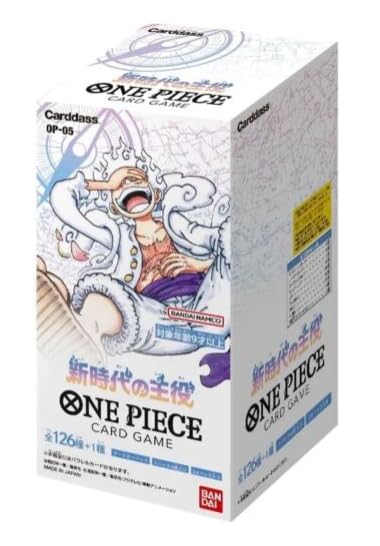 One Piece Cards Awakening of The New Era OP-05 Japanese 5X Booster Box Packs